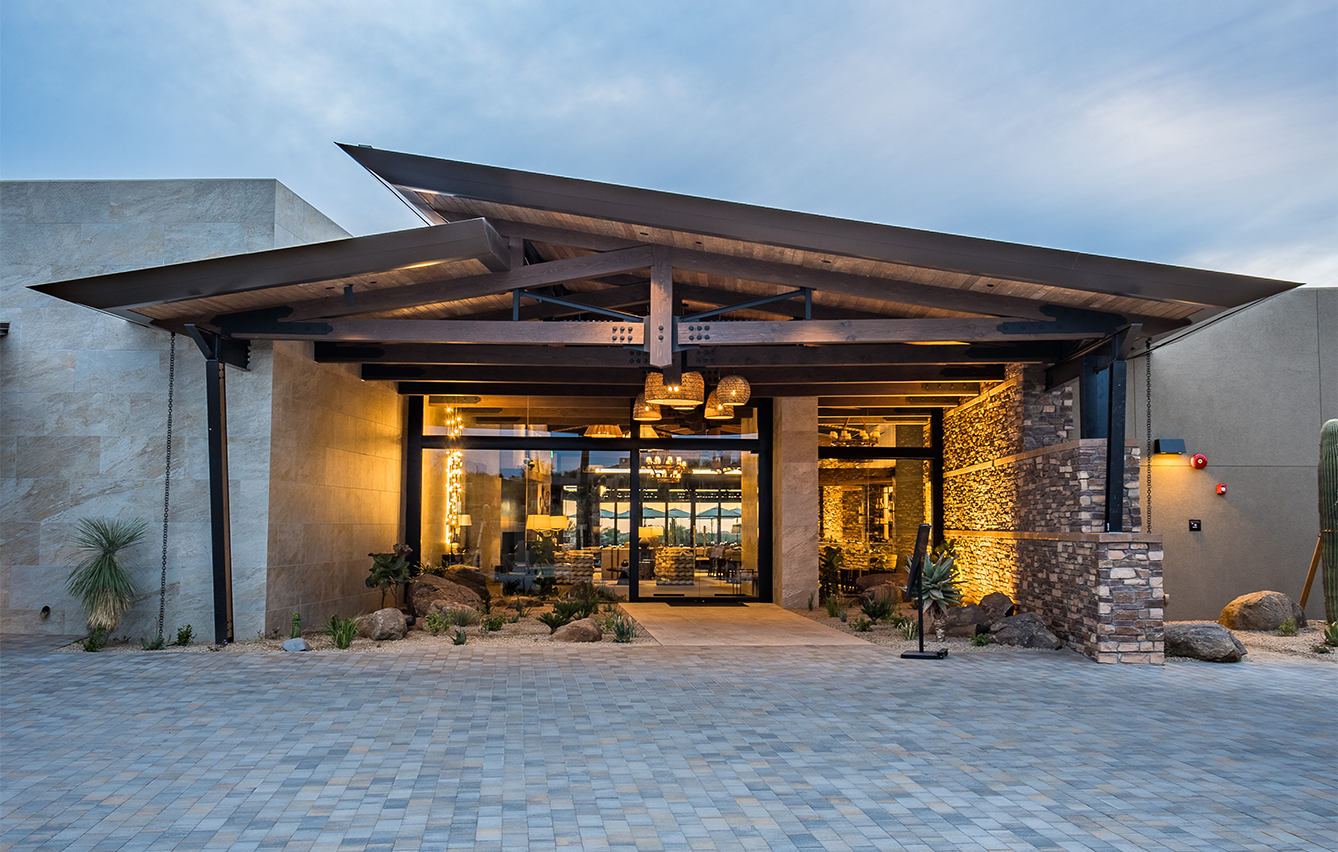 Golf Club Architecture - Renegade Clubhouse at Desert Mountain - DTJ Design