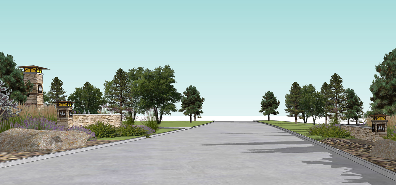 Castle Pines Gateway + Wayfinding Signage - DTJ Design