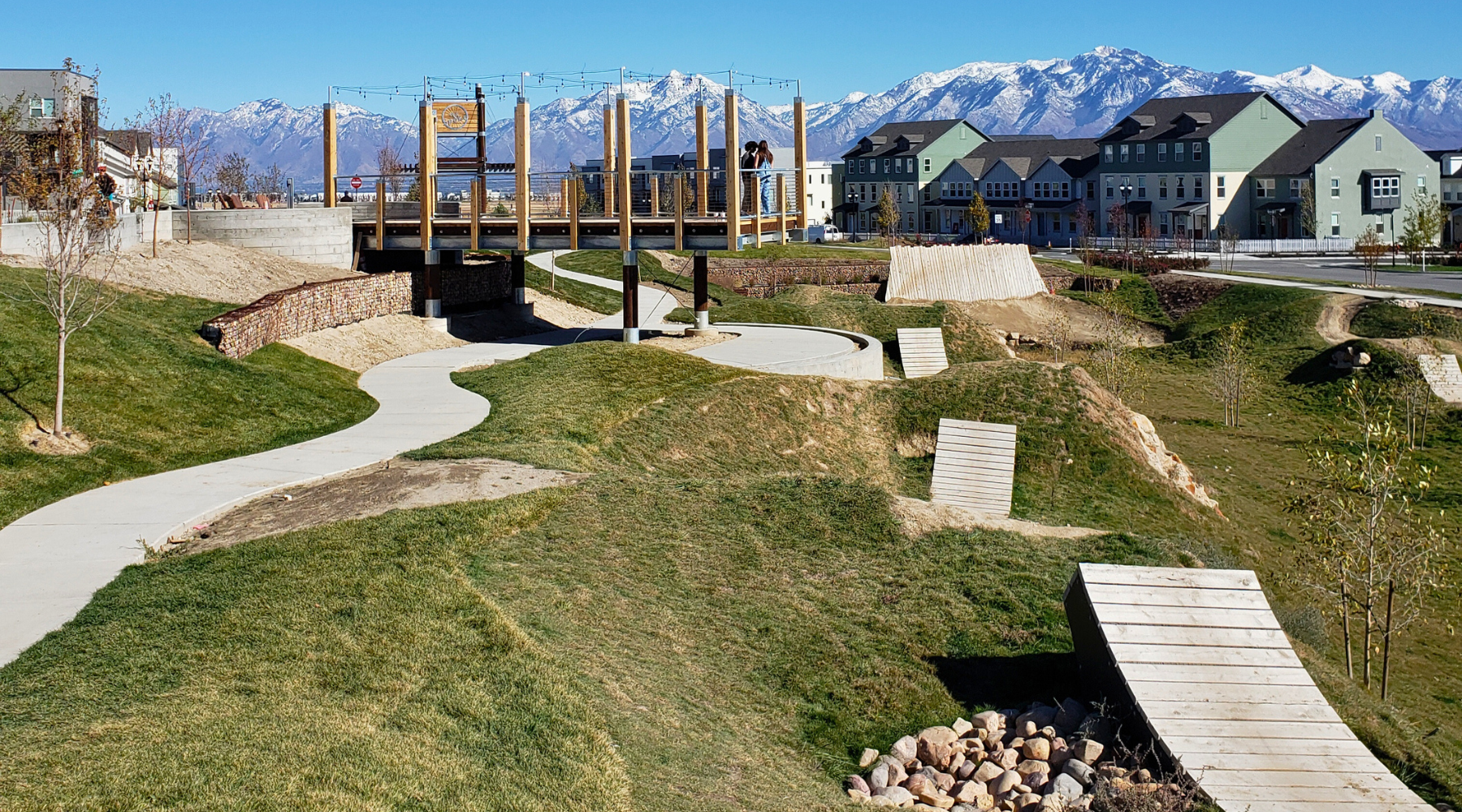 Landscape Architecture - Daybreak Bike Amenities